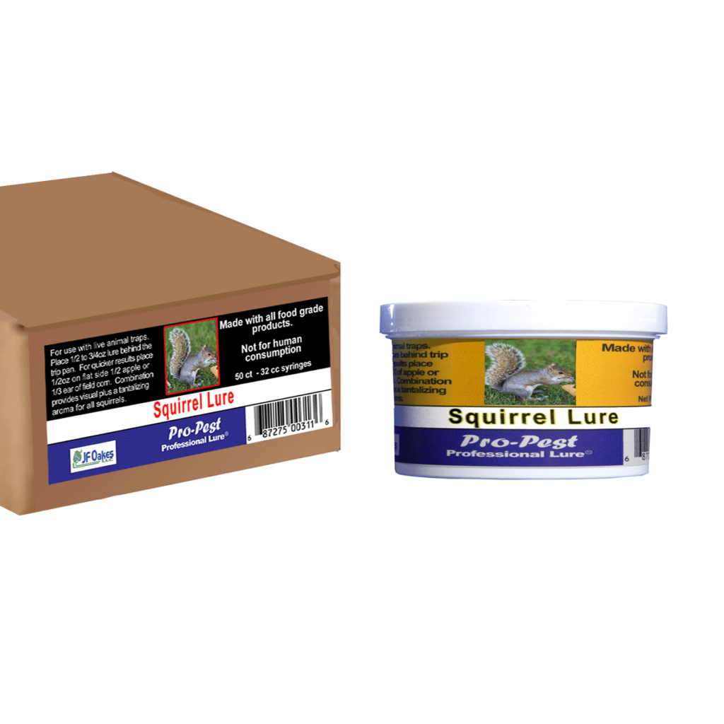 Pro-Pest Squirrel Lure – Prof 8 oz Jars -8ct | J.F. Oakes